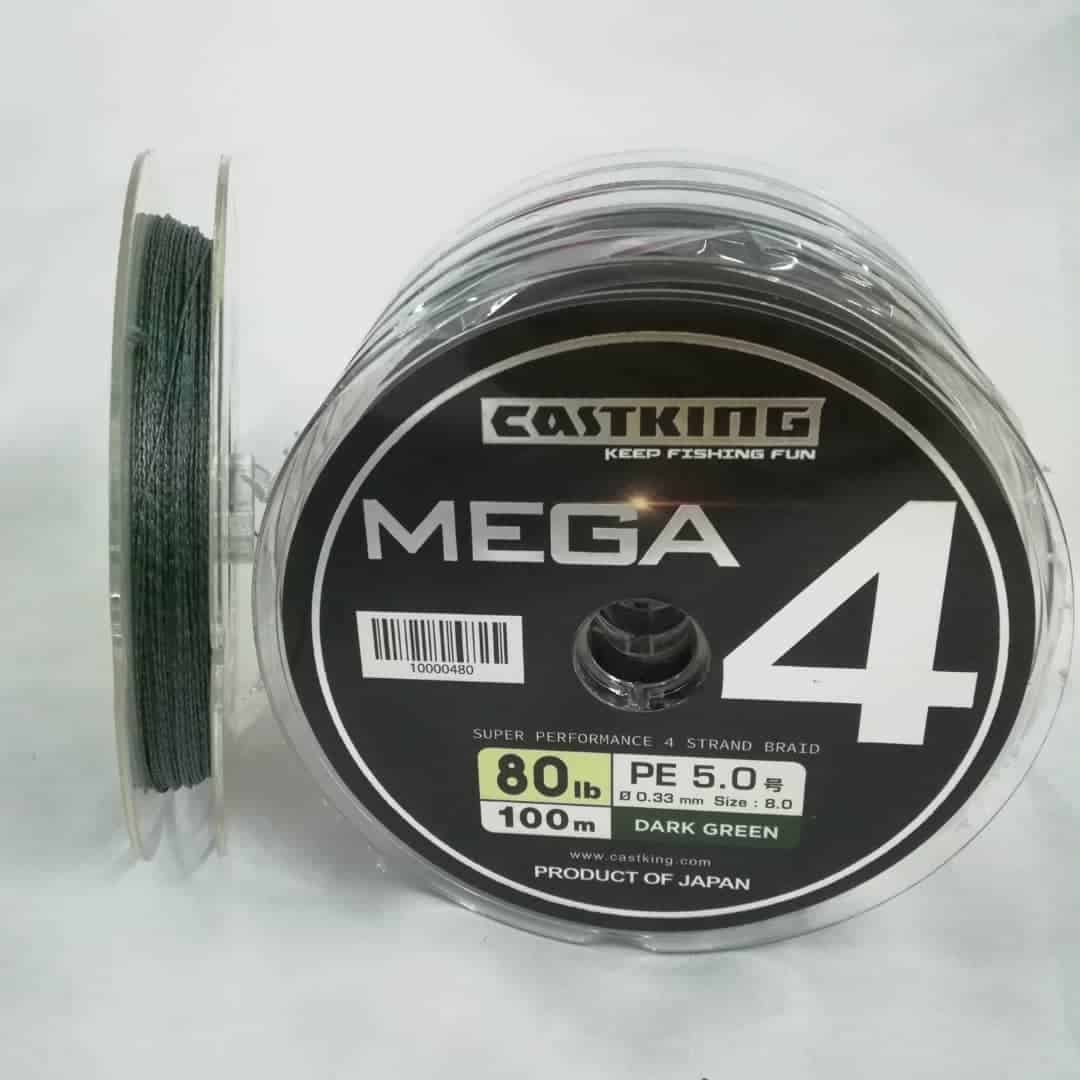 CASTKING MEGA X4 BRAIDED LINE - SUG