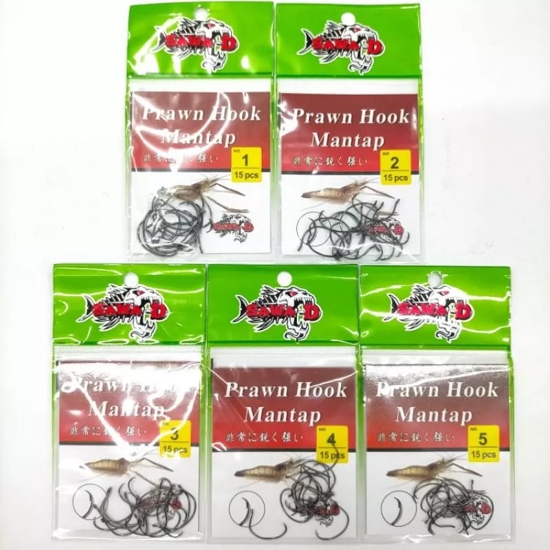 HOOK, SAWA-D MANTAP PRAWN HOOK - SUG