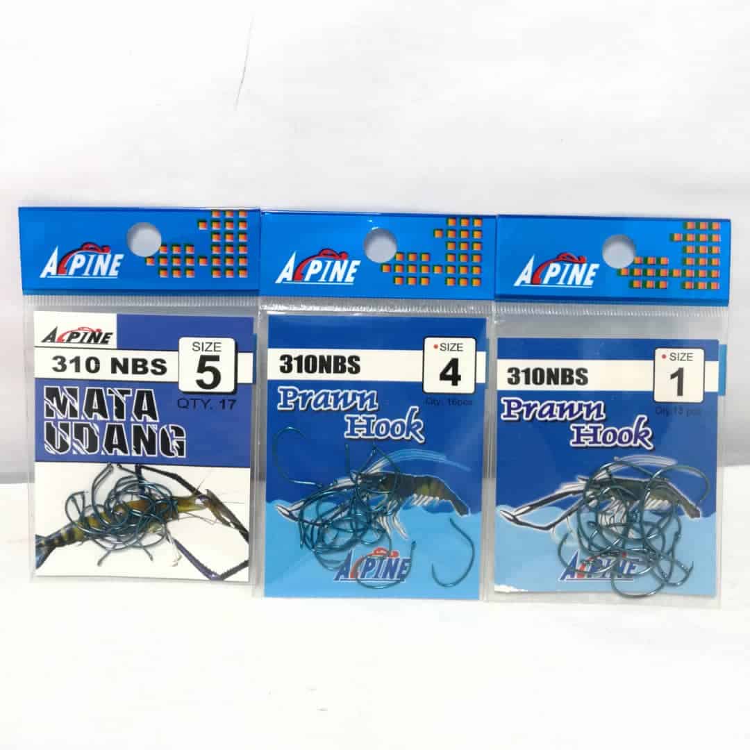 HOOK,ALPINE MATA UDANG / PRAWN HOOK 310NBS - SUG