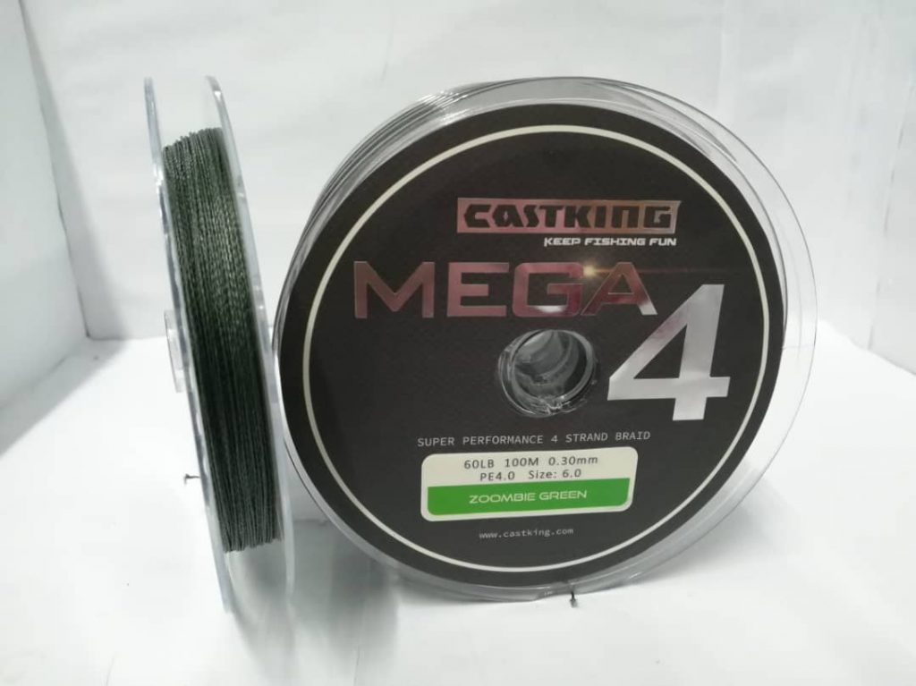 CASTKING MEGA X4 BRAIDED LINE - SUG