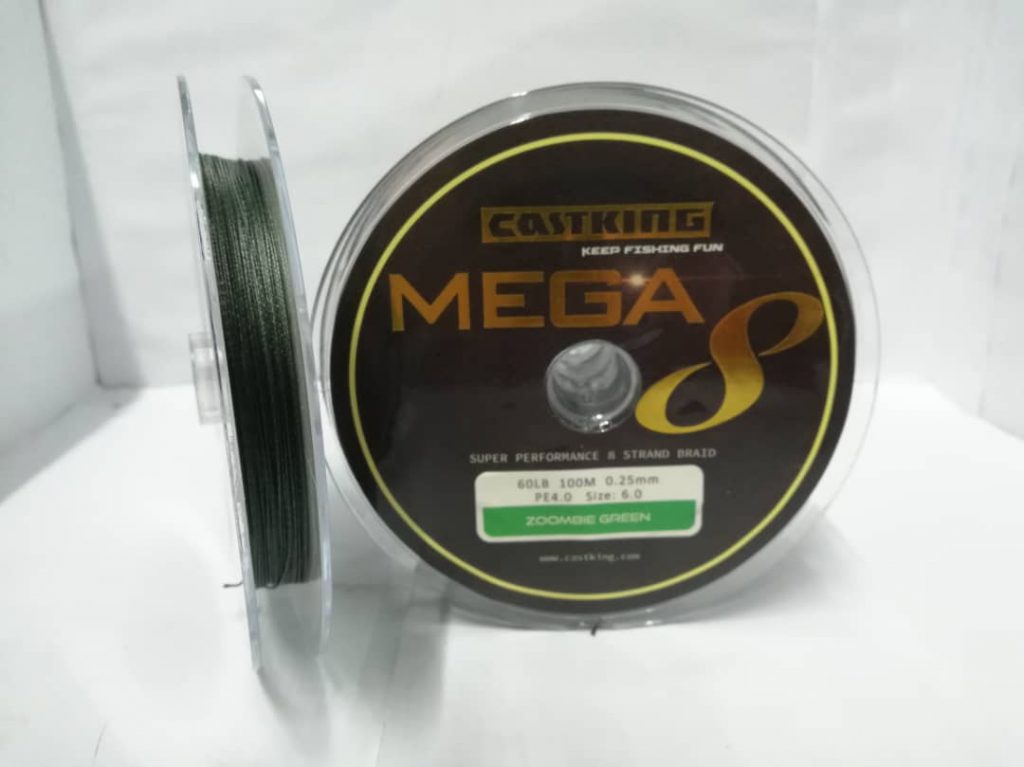 LINE,CASTKING MEGA X8 BRAIDED - SUG