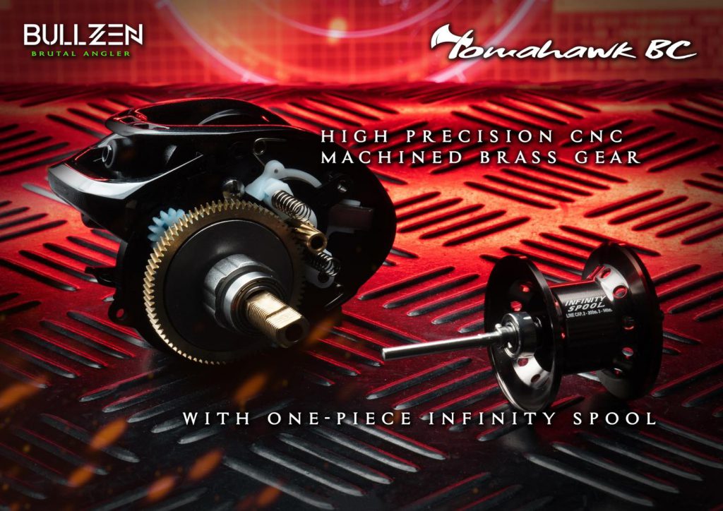 REEL, BULLZEN TOMAHAWK BC BAITCASTING - SUG