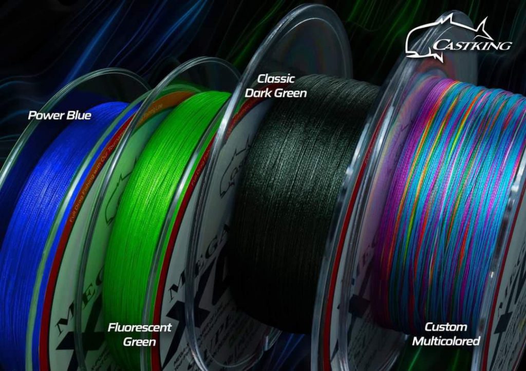BRAIDED LINE,CASTKING MEGA-XOL PE BRAID (300M) DARK GREEN - SUG