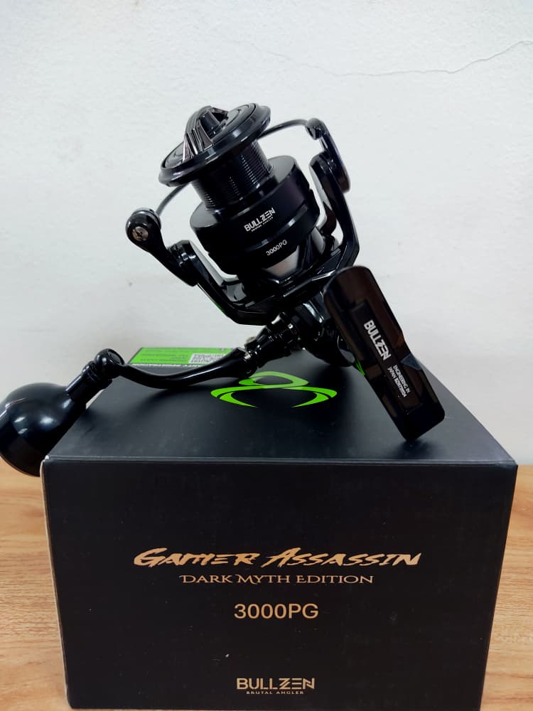 REEL, BULLZEN GAMER ASSASIN DARK MYTH SPINNING - SUG