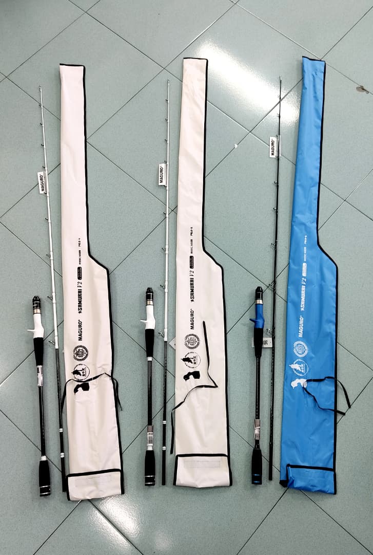 ROD, 25' MAGURO SAMURAI V2 MSSC SPINNING & BAITCASTING 602 - SUG